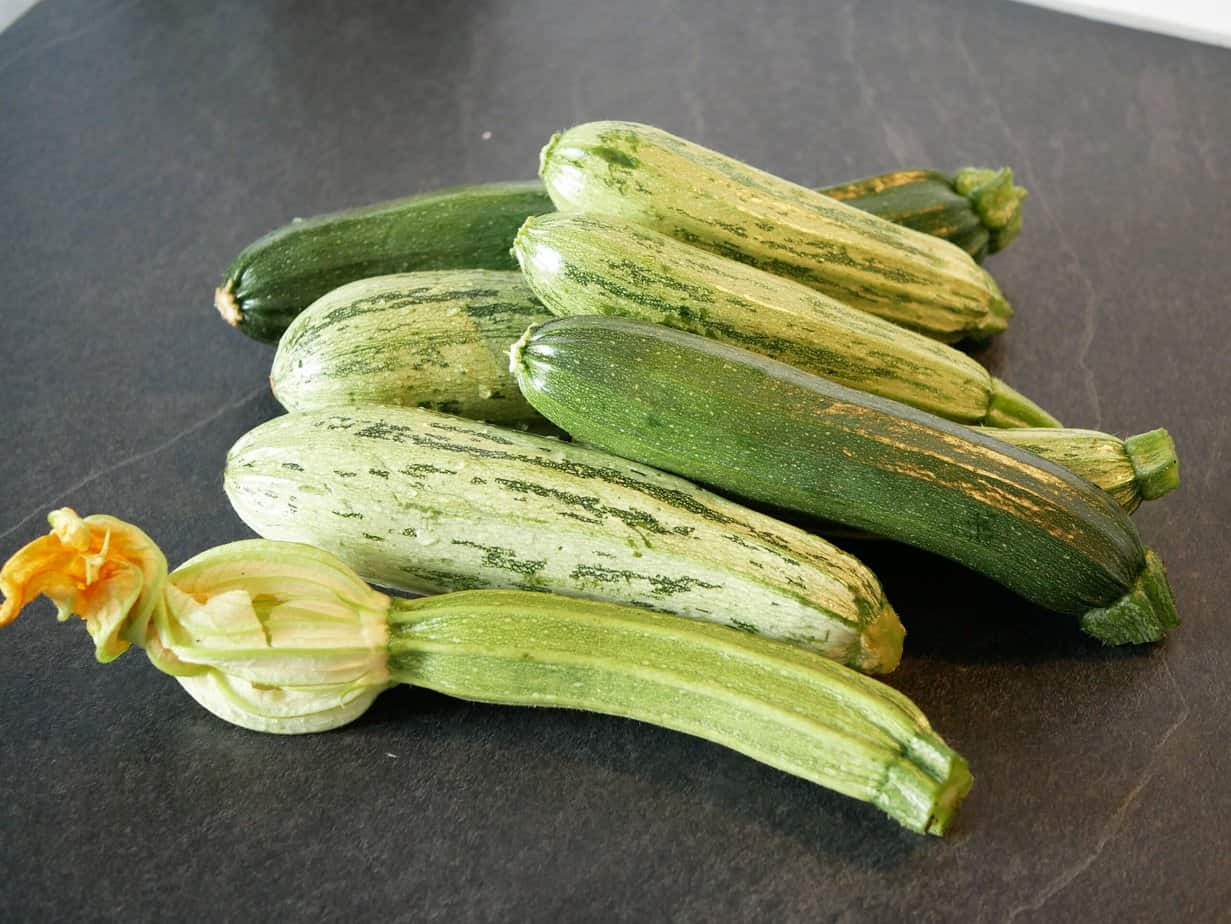 30 jaar courgettes - Diana's mooie moestuin