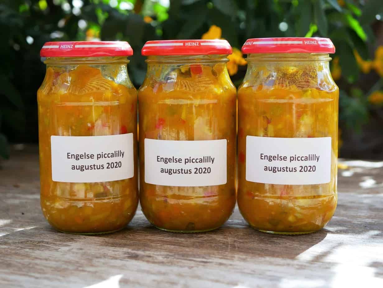 Engelse Piccalilly - Diana's mooie moestuin