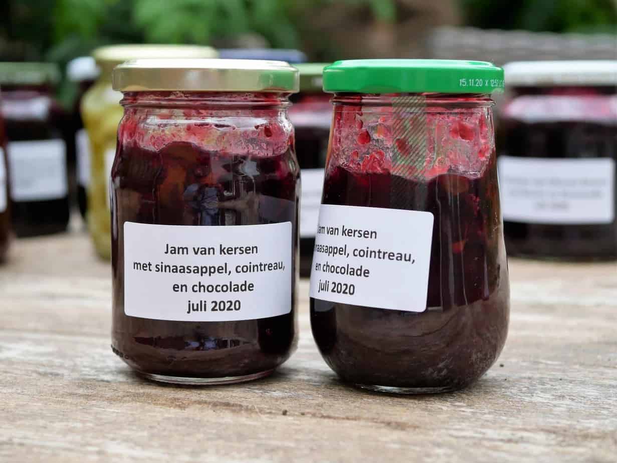 Kersenjam met sinaasappel, Grand Marnier en chocolade - Diana's mooie ...
