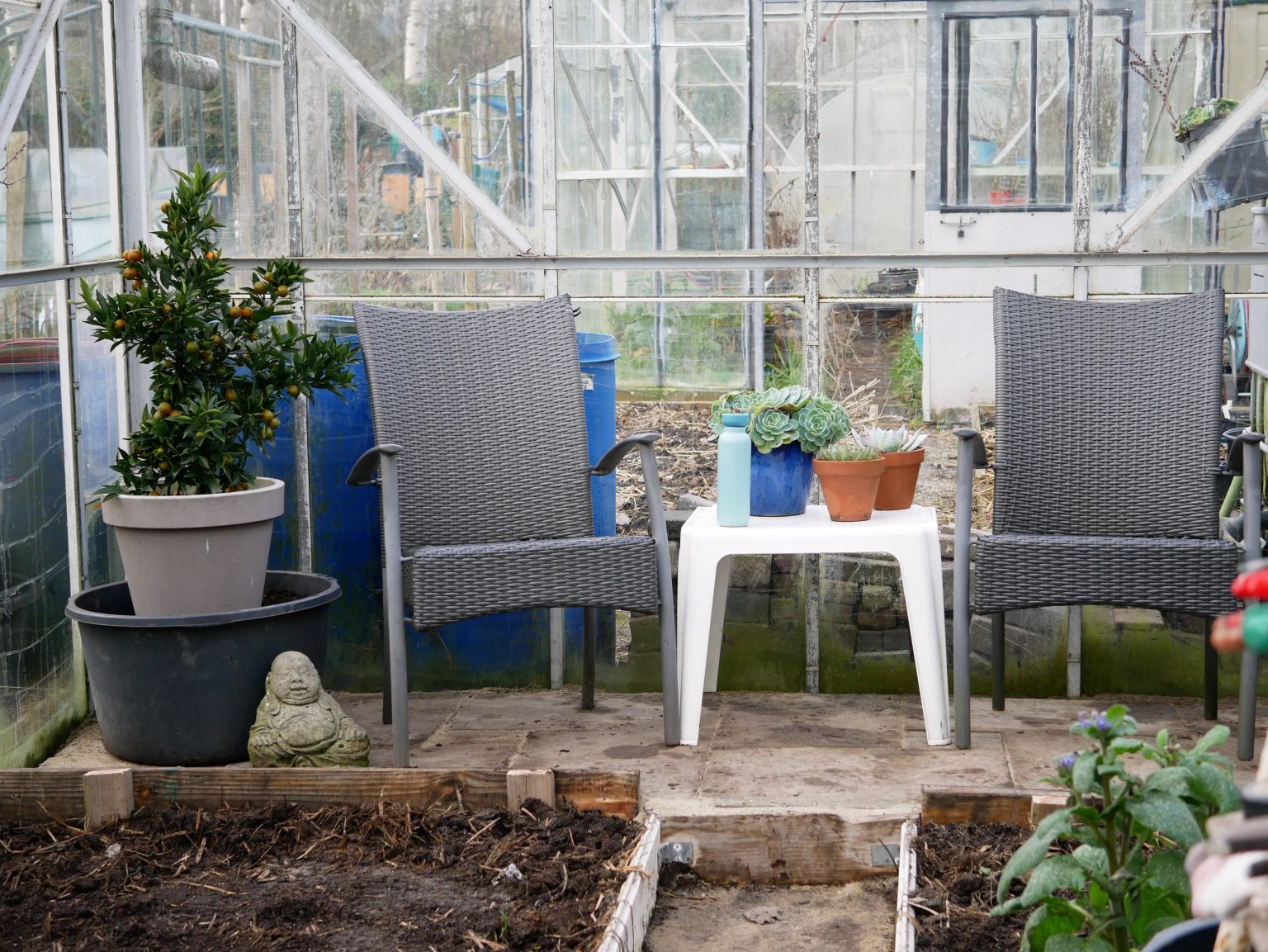 Kas - Diana's mooie moestuin