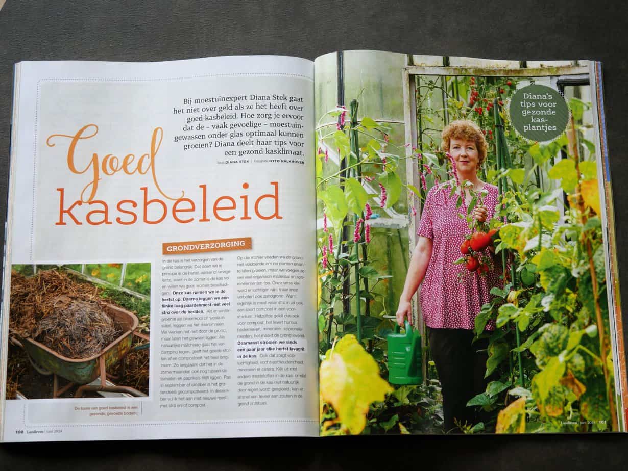 Leuk en minder leuk - Diana's mooie moestuin