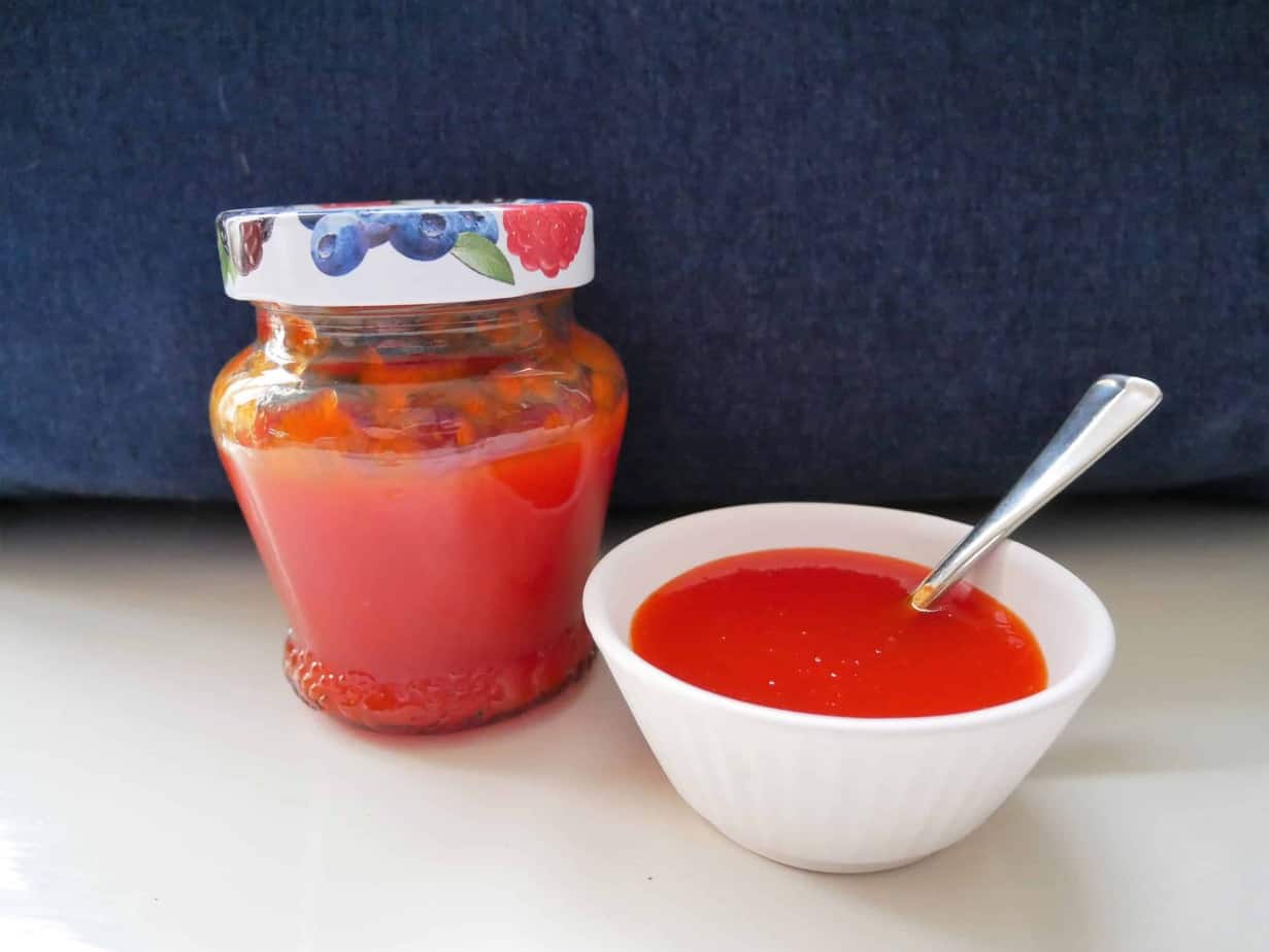 Jam van paprika - Diana's mooie moestuin